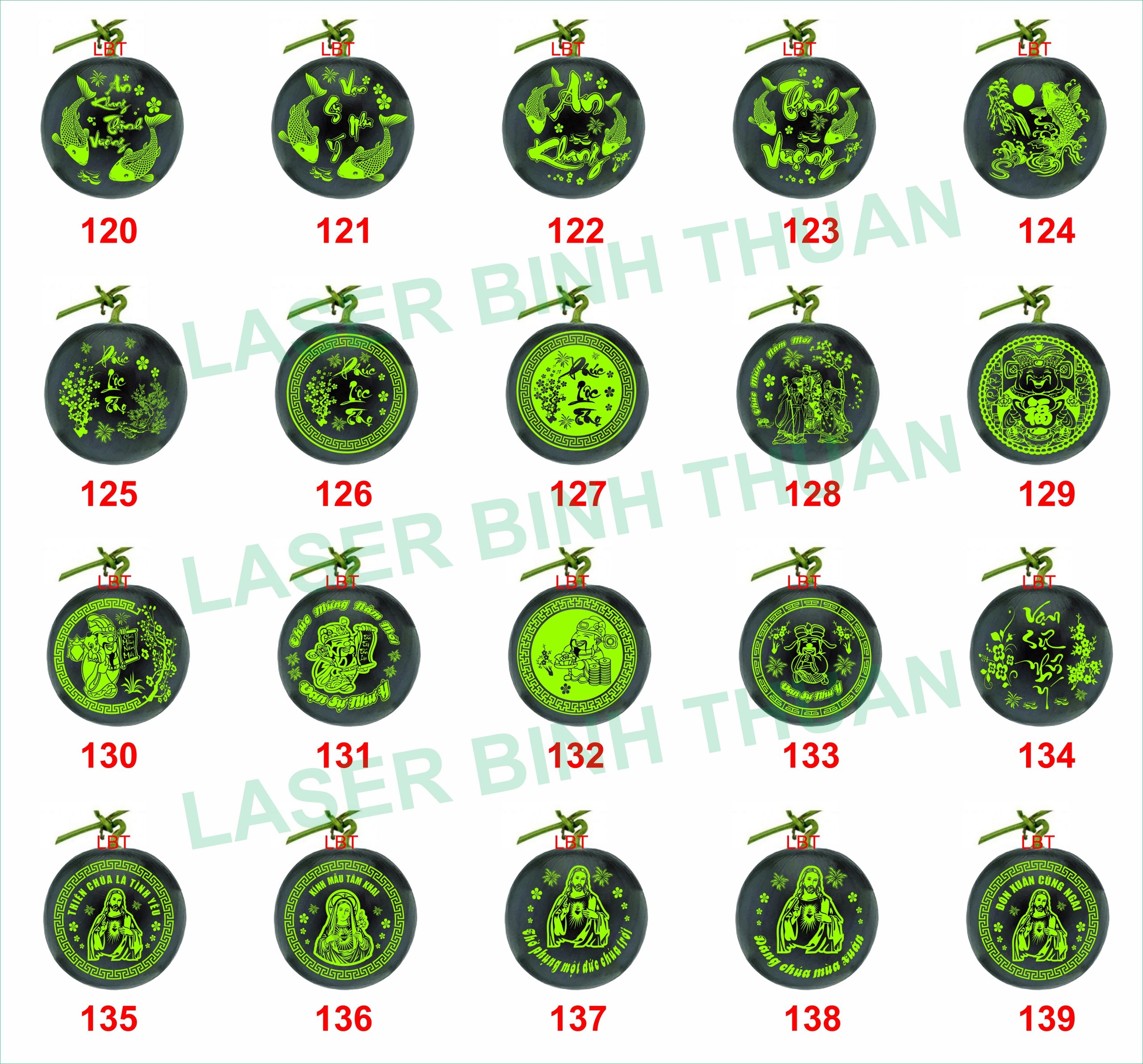 Trọn Bộ File Khắc Dưa Hấu Chuẩn +200 File [Dùng Lâu Dài] | Store Vector